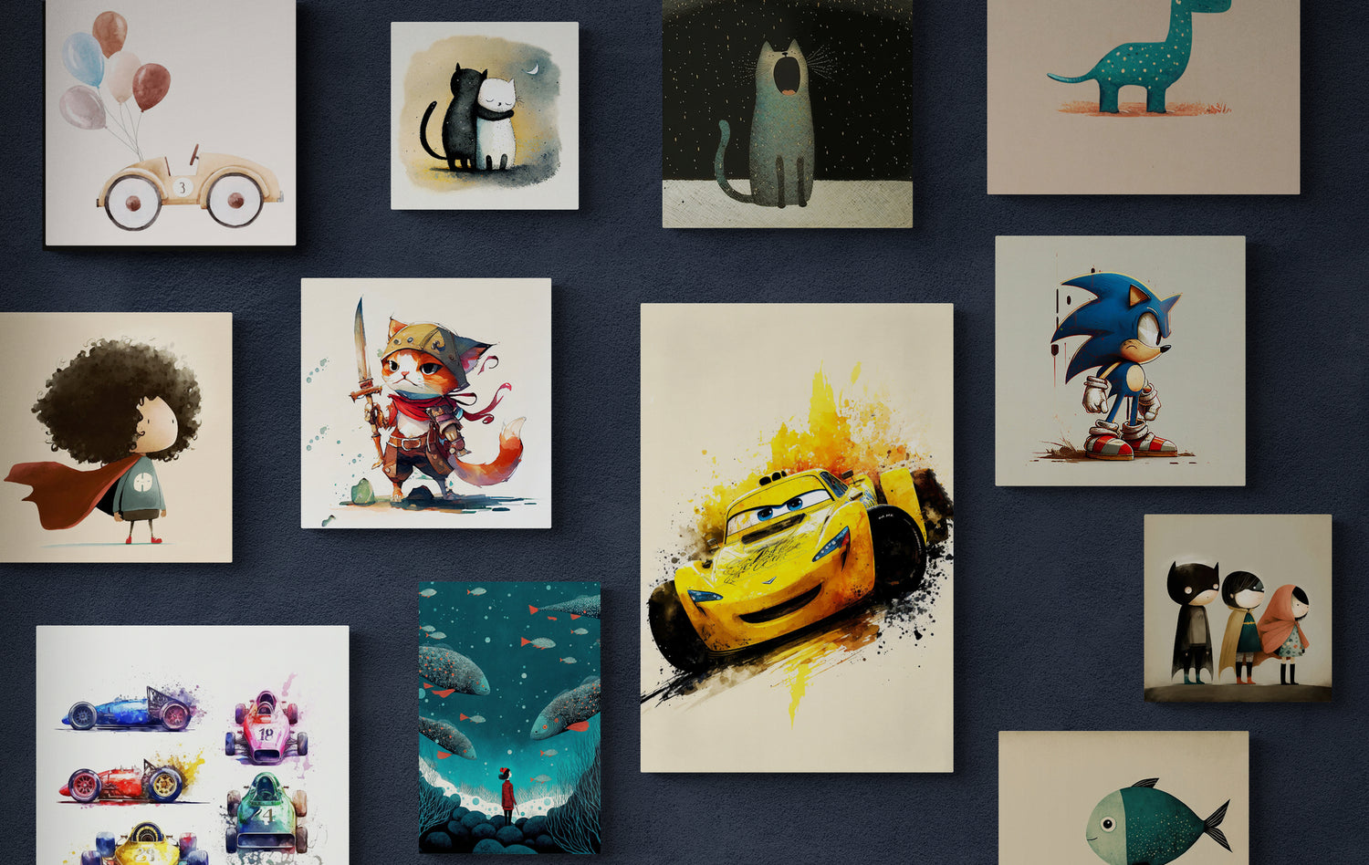 Tableaux pour Chambre d'Enfant: Décor Inspirant et Ludique ...